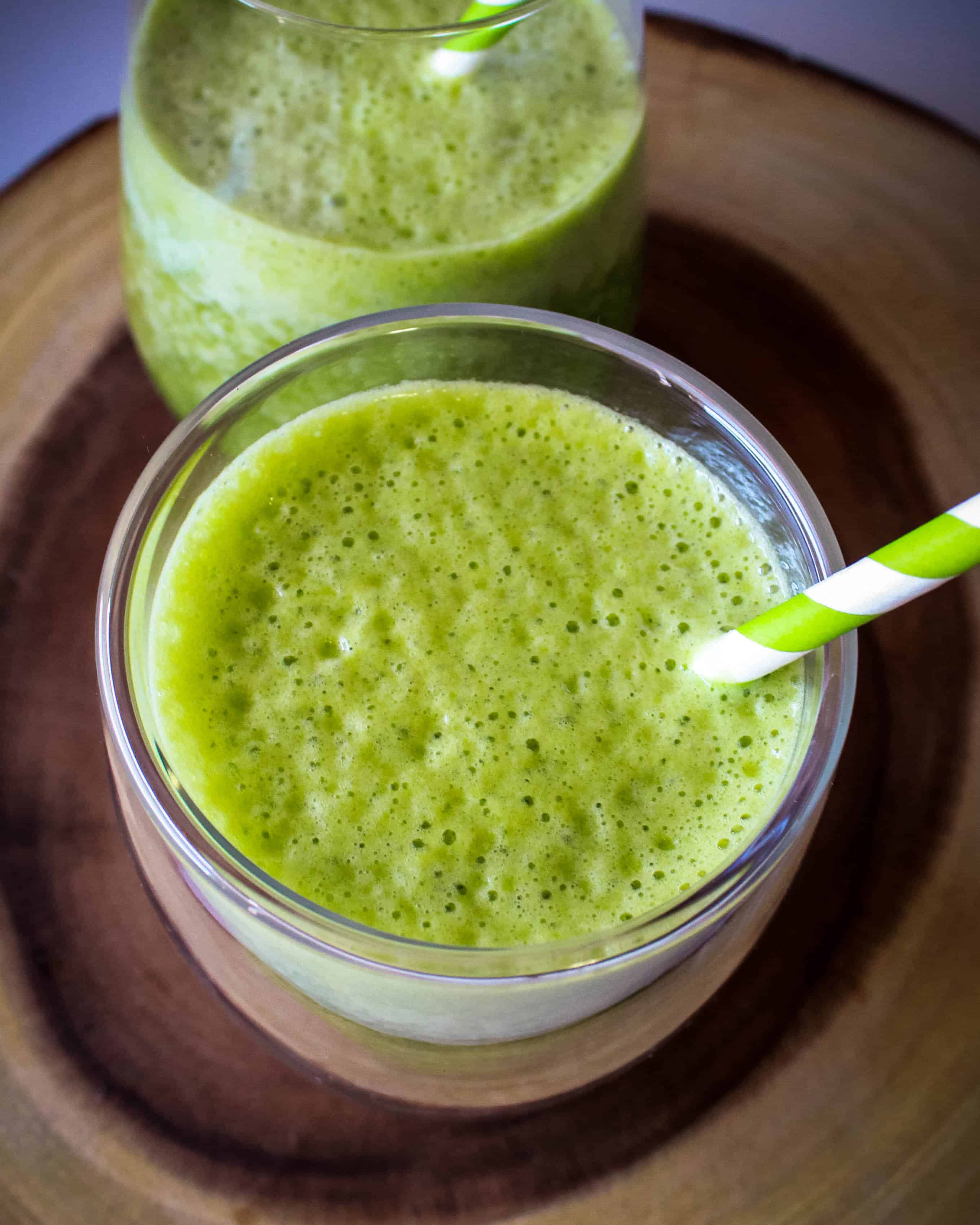 Green Citrus Smoothie - SimpleFitVegan