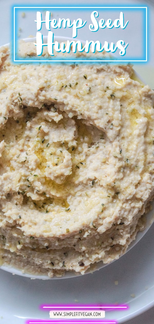 Hemp Seed Hummus - SimpleFitVegan
